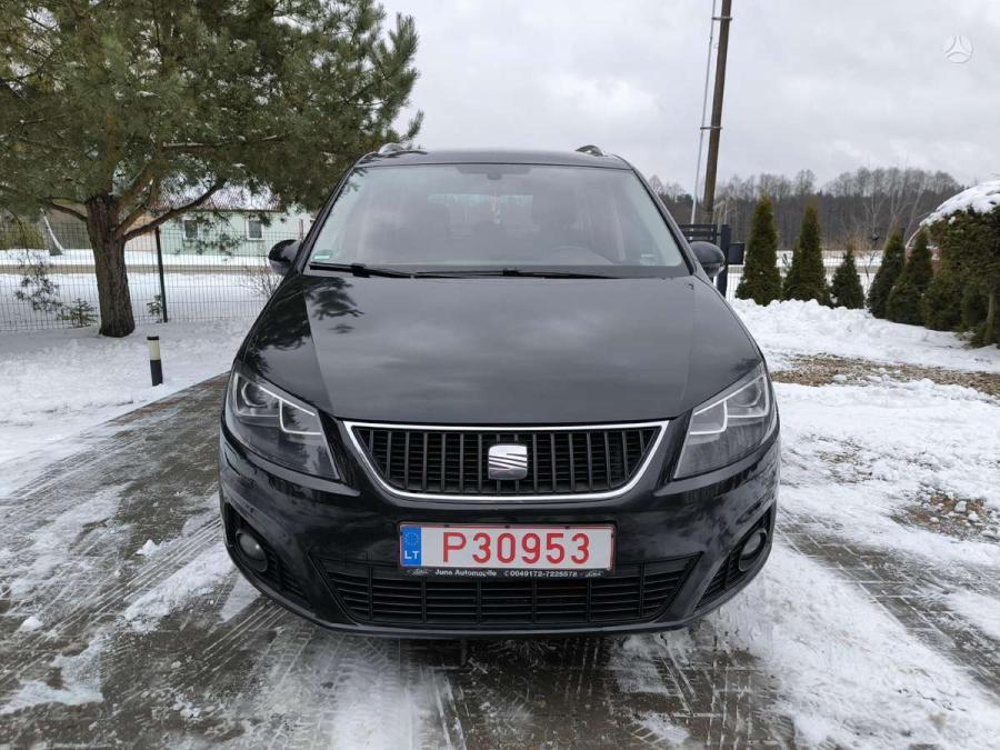 Melns SEAT Alhambra 2014 Druskininkai, ar dzinēja tilpumu 2.00 L un nobraukumu 299 tūkst. km par 7790 €, foto 6 vietnē AUTOMOTO.COM.LV