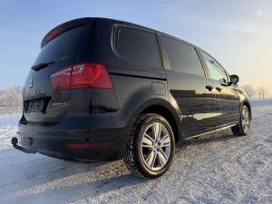 Black SEAT Alhambra 2014 in Marijampole, with an engine capacity of 1.97 L and mileage of 282 thousand km for 6350 €, photo 11 on AUTOMOTO.COM.LV