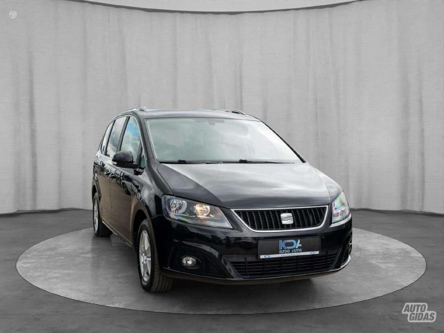 Black SEAT Alhambra 2014 in Marijampole, with an engine capacity of 2.00 L and mileage of 335 thousand km for 7450 €, photo 2 on AUTOMOTO.COM.LV