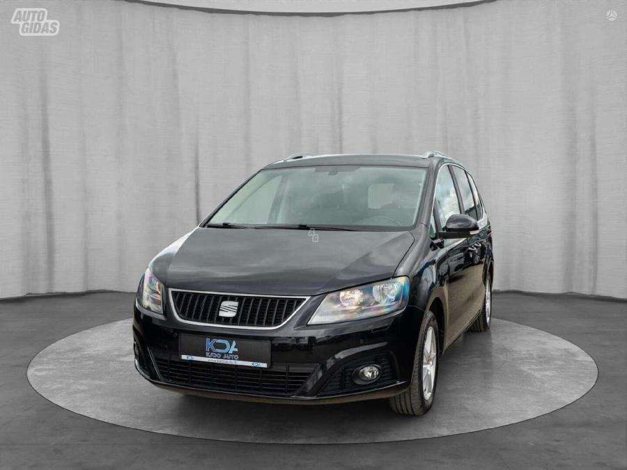 Black SEAT Alhambra 2014 in Marijampole, with an engine capacity of 2.00 L and mileage of 335 thousand km for 7450 €, photo 4 on AUTOMOTO.COM.LV