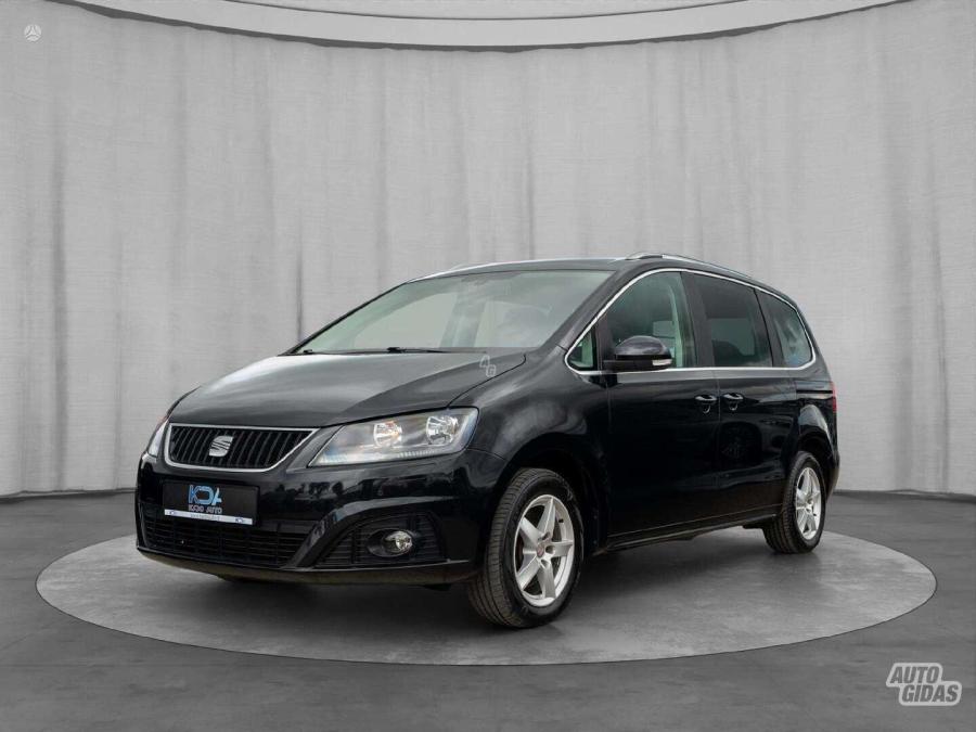 Black SEAT Alhambra 2014 in Marijampole, with an engine capacity of 2.00 L and mileage of 335 thousand km for 7450 €, photo 5 on AUTOMOTO.COM.LV