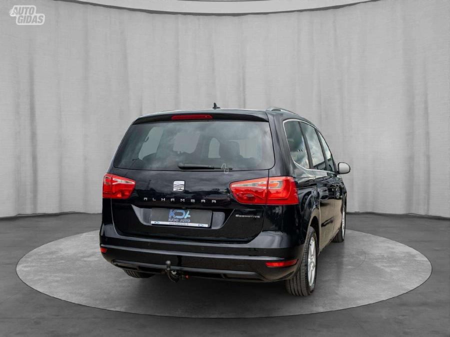 Black SEAT Alhambra 2014 in Marijampole, with an engine capacity of 2.00 L and mileage of 335 thousand km for 7450 €, photo 10 on AUTOMOTO.COM.LV