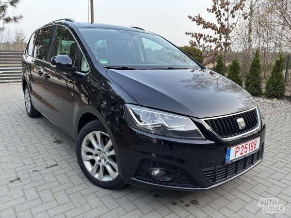 Black SEAT Alhambra 2014 in Druskininkai, with an engine capacity of 2.00 L and mileage of 299 thousand km for 7490 €, photo 3 on AUTOMOTO.COM.LV