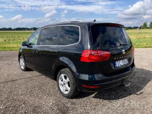 Black SEAT Alhambra 2014 in Talsi, with an engine capacity of 2.00 L and mileage of 0 thousand km for 8500 €, photo 6 on AUTOMOTO.COM.LV