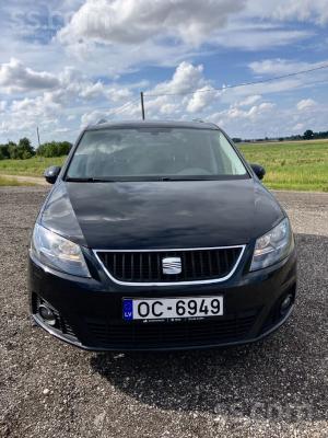 Black SEAT Alhambra 2014 in Talsi, with an engine capacity of 2.00 L and mileage of 0 thousand km for 8500 €, photo 9 on AUTOMOTO.COM.LV