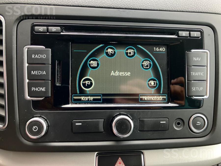Black SEAT Alhambra 2014 in Talsi, with an engine capacity of 2.00 L and mileage of 0 thousand km for 8500 €, photo 11 on AUTOMOTO.COM.LV
