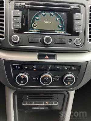 Black SEAT Alhambra 2014 in Talsi, with an engine capacity of 2.00 L and mileage of 0 thousand km for 8500 €, photo 14 on AUTOMOTO.COM.LV