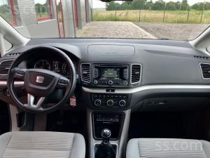 Black SEAT Alhambra 2014 in Talsi, with an engine capacity of 2.00 L and mileage of 0 thousand km for 8500 €, photo 24 on AUTOMOTO.COM.LV
