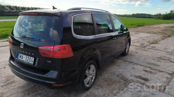 Melns SEAT Alhambra 2015 Rīga, ar dzinēja tilpumu 2.00 L un nobraukumu 227 tūkst. km par 8950 €, foto 2 vietnē AUTOMOTO.COM.LV