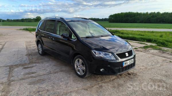 Melns SEAT Alhambra 2015 Rīga, ar dzinēja tilpumu 2.00 L un nobraukumu 227 tūkst. km par 8950 €, foto 4 vietnē AUTOMOTO.COM.LV