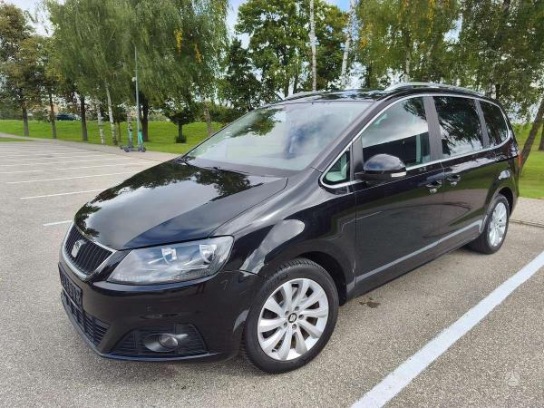 SEAT Alhambra 2015 KÄdainiai vietnÄ Melns SEAT Alhambra 2015 KÄdainiai, ar dzinÄja tilpumu 2.00 L un nobraukumu 270 tÅ«kst. km par 7700 ā¬, foto 1 vietnÄ AUTOMOTO.COM.LV