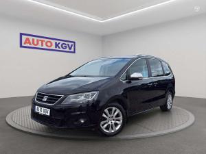 Melns SEAT Alhambra 2015 Kauņa, ar dzinēja tilpumu 2.00 L un nobraukumu 294 tūkst. km par 9799 €, foto  vietnē AUTOMOTO.COM.LV