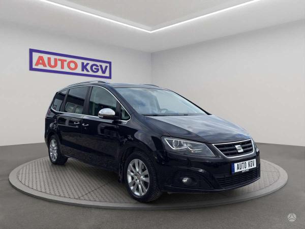 Melns SEAT Alhambra 2015 Kauņa, ar dzinēja tilpumu 2.00 L un nobraukumu 294 tūkst. km par 9799 €, foto 8 vietnē AUTOMOTO.COM.LV