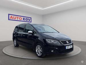 Black SEAT Alhambra 2015 in Kaunas, with an engine capacity of 2.00 L and mileage of 294 thousand km for 9799 €, photo 8 on AUTOMOTO.COM.LV