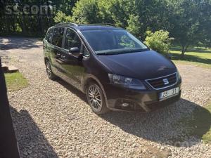 Melns SEAT Alhambra 2016 Gulbene, ar dzinēja tilpumu 2.00 L un nobraukumu 351 tūkst. km par 6680 €, foto  vietnē AUTOMOTO.COM.LV