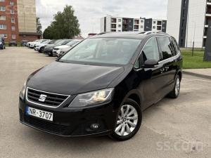 Melns SEAT Alhambra 2017 Jelgava, ar dzinēja tilpumu 2.00 L un nobraukumu 210 tūkst. km par 11500 €, foto 3 vietnē AUTOMOTO.COM.LV