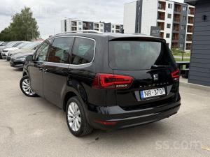 Melns SEAT Alhambra 2017 Jelgava, ar dzinēja tilpumu 2.00 L un nobraukumu 210 tūkst. km par 11500 €, foto 4 vietnē AUTOMOTO.COM.LV