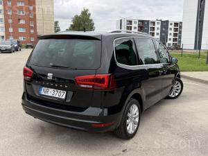 Melns SEAT Alhambra 2017 Jelgava, ar dzinēja tilpumu 2.00 L un nobraukumu 210 tūkst. km par 11500 €, foto 5 vietnē AUTOMOTO.COM.LV