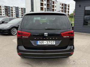 Melns SEAT Alhambra 2017 Jelgava, ar dzinēja tilpumu 2.00 L un nobraukumu 210 tūkst. km par 11500 €, foto 7 vietnē AUTOMOTO.COM.LV