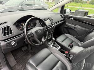 Melns SEAT Alhambra 2017 Jelgava, ar dzinēja tilpumu 2.00 L un nobraukumu 210 tūkst. km par 11500 €, foto 9 vietnē AUTOMOTO.COM.LV
