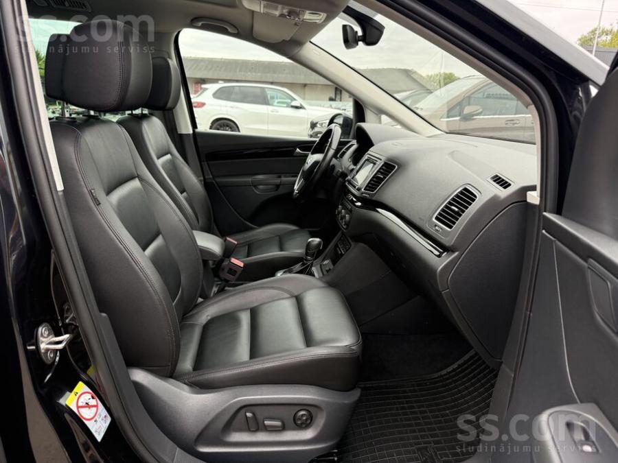 Melns SEAT Alhambra 2017 Jelgava, ar dzinēja tilpumu 2.00 L un nobraukumu 210 tūkst. km par 11500 €, foto 12 vietnē AUTOMOTO.COM.LV