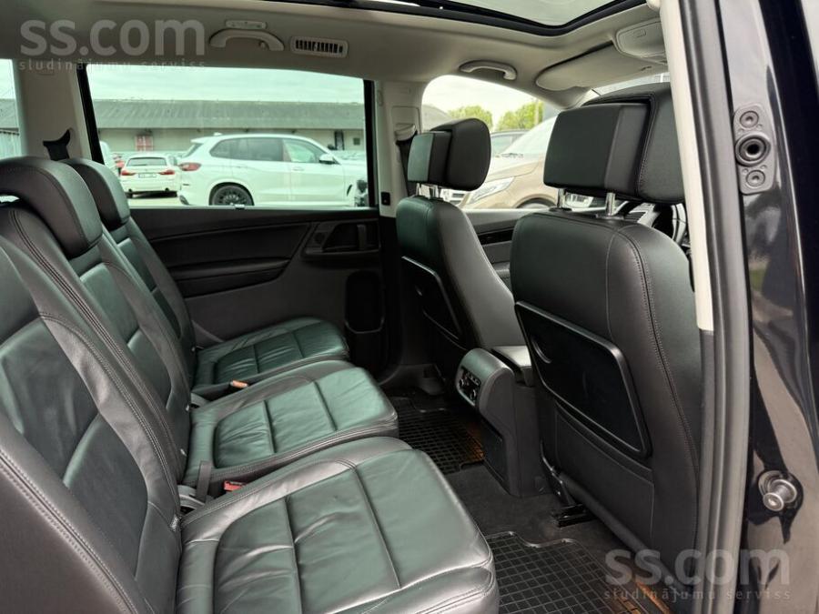 Melns SEAT Alhambra 2017 Jelgava, ar dzinēja tilpumu 2.00 L un nobraukumu 210 tūkst. km par 11500 €, foto 14 vietnē AUTOMOTO.COM.LV