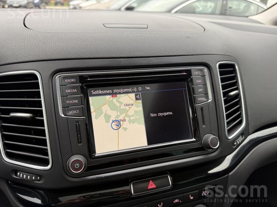 Melns SEAT Alhambra 2017 Jelgava, ar dzinēja tilpumu 2.00 L un nobraukumu 210 tūkst. km par 11500 €, foto 19 vietnē AUTOMOTO.COM.LV