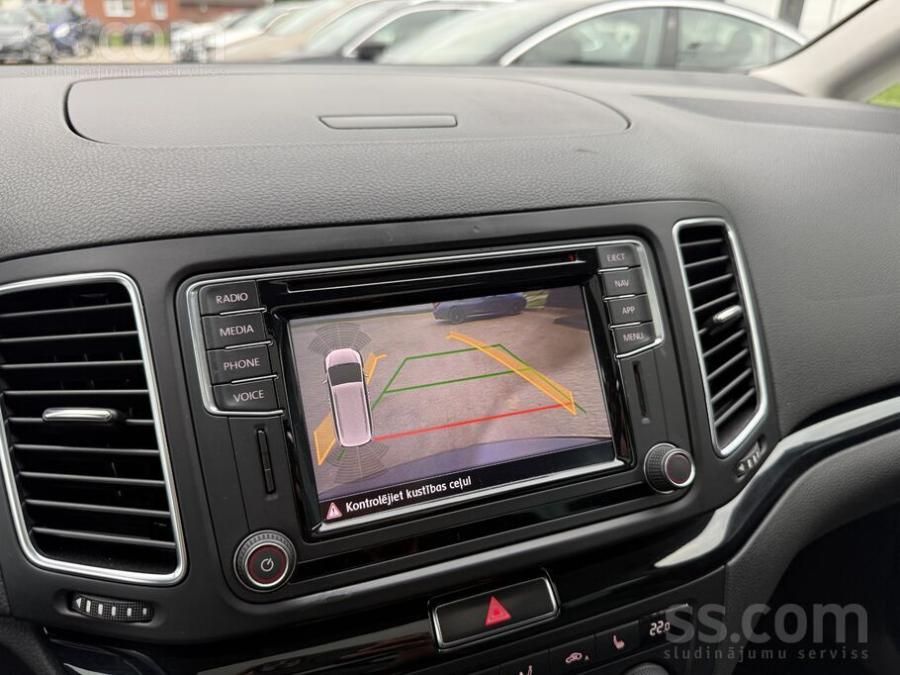 Melns SEAT Alhambra 2017 Jelgava, ar dzinēja tilpumu 2.00 L un nobraukumu 210 tūkst. km par 11500 €, foto 21 vietnē AUTOMOTO.COM.LV