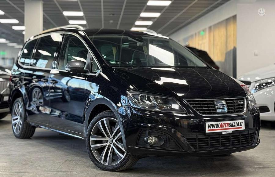 Black SEAT Alhambra 2020 in Klaipeda, with an engine capacity of 1.97 L and mileage of 239 thousand km for 15900 €, photo 30 on AUTOMOTO.COM.LV