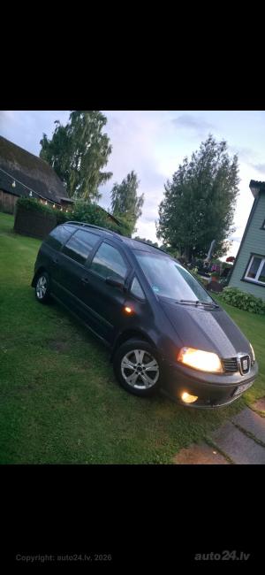 Melns SEAT Alhambra 2007 Elva, ar dzinēja tilpumu 1.90 L un nobraukumu 386 tūkst. km par 1199 €, foto 3 vietnē AUTOMOTO.COM.LV
