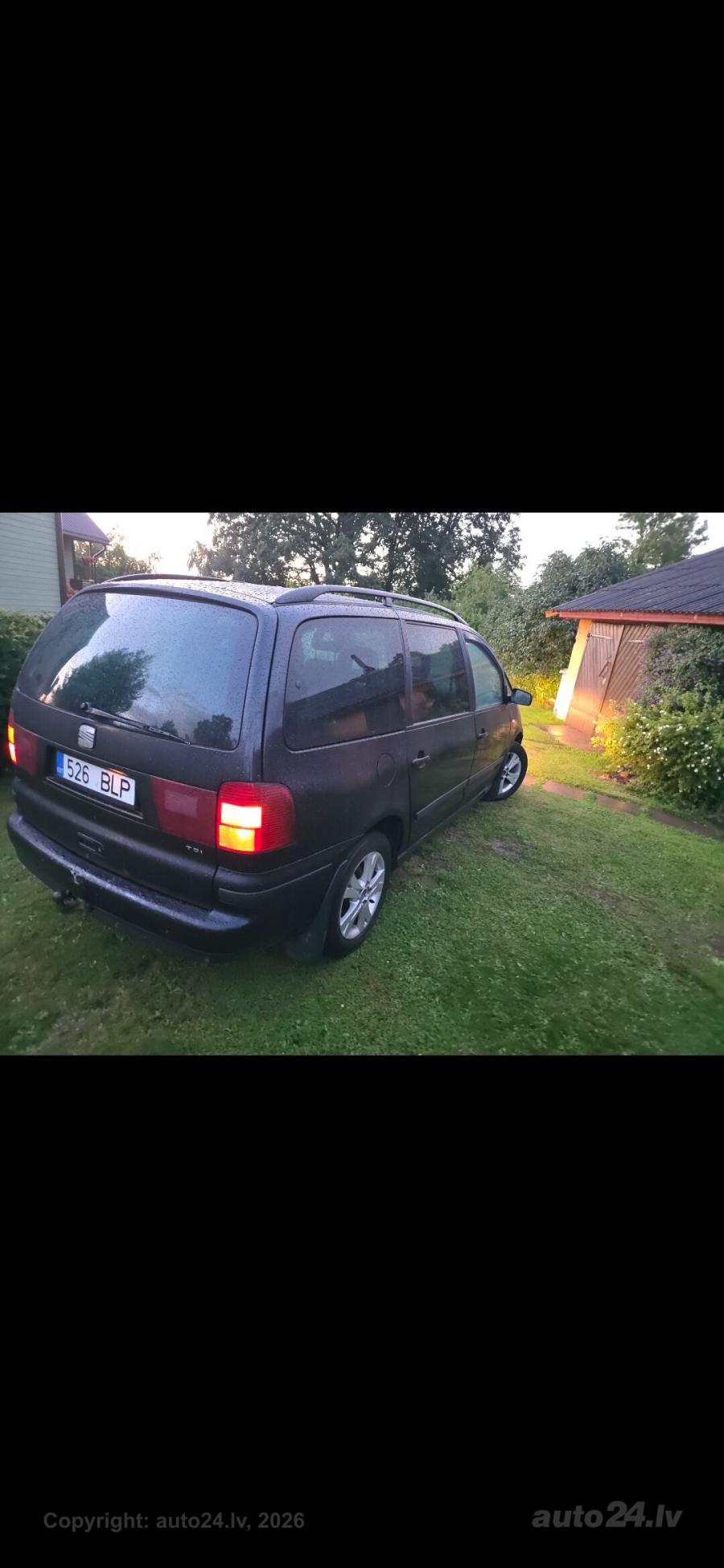 Melns SEAT Alhambra 2007 Elva, ar dzinēja tilpumu 1.90 L un nobraukumu 386 tūkst. km par 1199 €, foto 5 vietnē AUTOMOTO.COM.LV