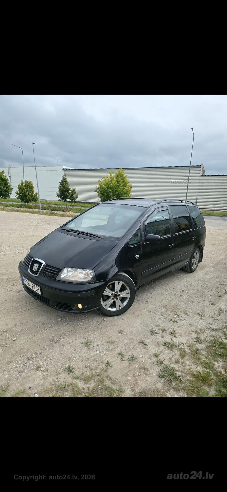 Melns SEAT Alhambra 2007 Elva, ar dzinēja tilpumu 1.90 L un nobraukumu 386 tūkst. km par 1199 €, foto 25 vietnē AUTOMOTO.COM.LV