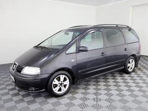 Black SEAT Alhambra 2007 in Tallinn, with an engine capacity of 1.90 L and mileage of 389 thousand km for 999 €, photo 3 on AUTOMOTO.COM.LV
