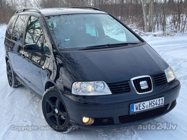 Melns SEAT Alhambra 2008 Tartu, ar dzinēja tilpumu 2.00 L un nobraukumu 220 tūkst. km par 3990 €, foto 1 vietnē AUTOMOTO.COM.LV