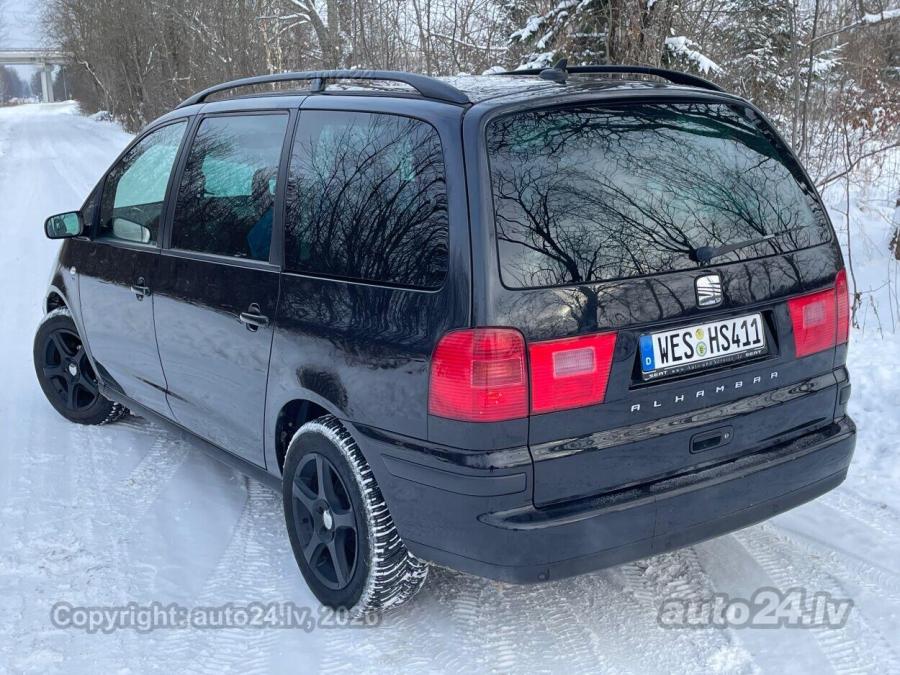 Melns SEAT Alhambra 2008 Tartu, ar dzinēja tilpumu 2.00 L un nobraukumu 220 tūkst. km par 3990 €, foto 2 vietnē AUTOMOTO.COM.LV