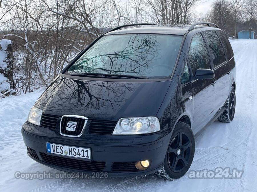 Melns SEAT Alhambra 2008 Tartu, ar dzinēja tilpumu 2.00 L un nobraukumu 220 tūkst. km par 3990 €, foto 3 vietnē AUTOMOTO.COM.LV