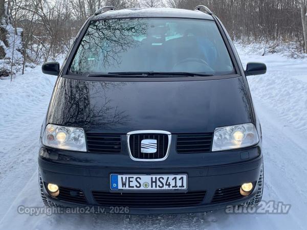 Melns SEAT Alhambra 2008 Tartu, ar dzinēja tilpumu 2.00 L un nobraukumu 220 tūkst. km par 3990 €, foto 5 vietnē AUTOMOTO.COM.LV