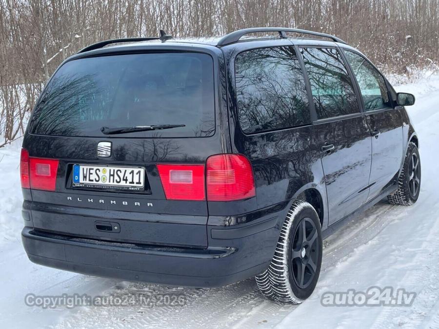 Melns SEAT Alhambra 2008 Tartu, ar dzinēja tilpumu 2.00 L un nobraukumu 220 tūkst. km par 3990 €, foto 14 vietnē AUTOMOTO.COM.LV