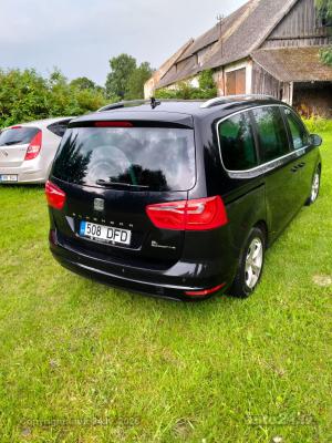 Melns SEAT Alhambra 2011 Tartu, ar dzinēja tilpumu 2.00 L un nobraukumu 300 tūkst. km par 5400 €, foto 5 vietnē AUTOMOTO.COM.LV