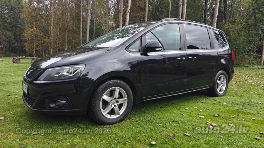 Black SEAT Alhambra 2011 in Saue, with an engine capacity of 2.00 L and mileage of 242 thousand km for 6000 €, photo 1 on AUTOMOTO.COM.LV