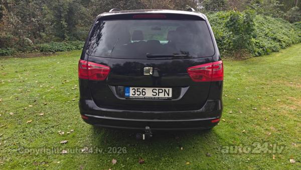 Black SEAT Alhambra 2011 in Saue, with an engine capacity of 2.00 L and mileage of 242 thousand km for 6000 €, photo 7 on AUTOMOTO.COM.LV