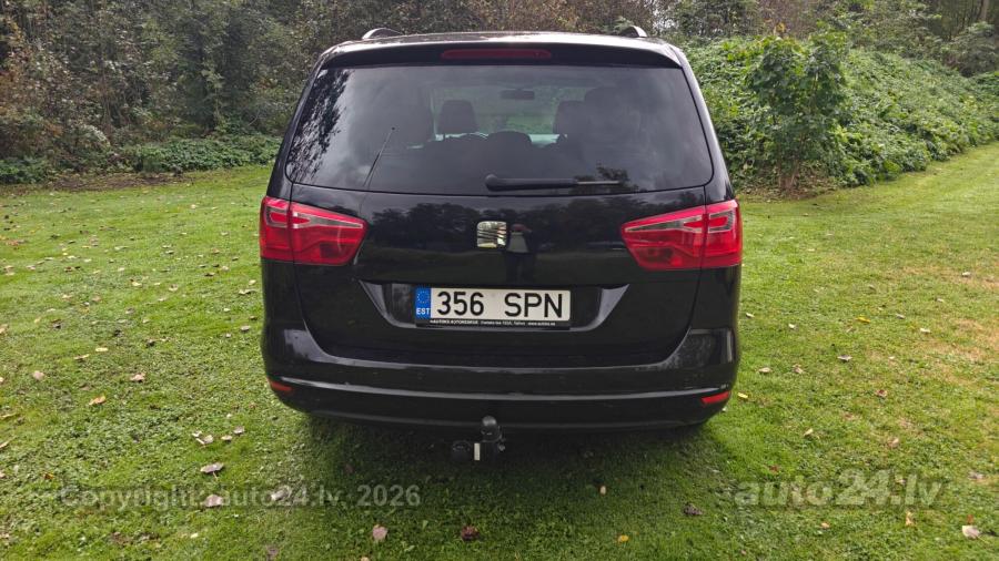 Black SEAT Alhambra 2011 in Saue, with an engine capacity of 2.00 L and mileage of 242 thousand km for 6000 €, photo 7 on AUTOMOTO.COM.LV