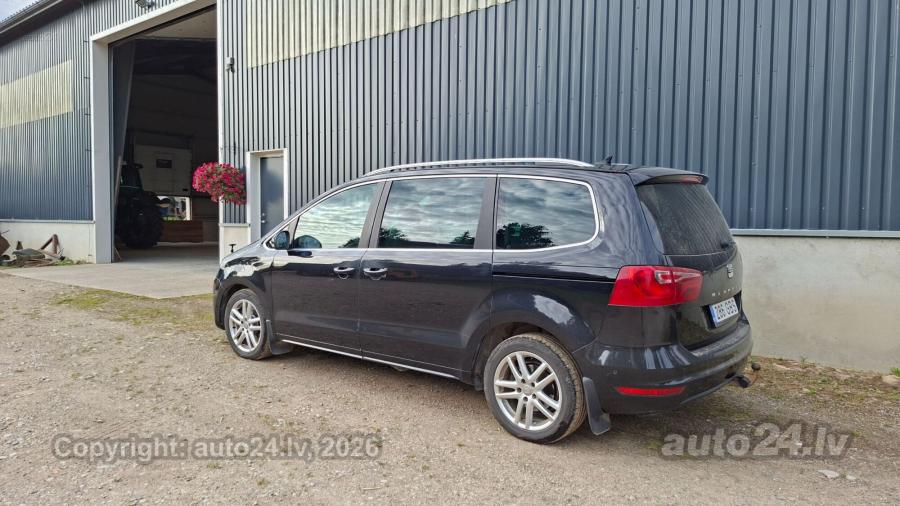 Melns SEAT Alhambra 2012 Tallina, ar dzinēja tilpumu 2.00 L un nobraukumu 285 tūkst. km par 6800 €, foto 5 vietnē AUTOMOTO.COM.LV