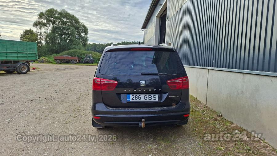 Melns SEAT Alhambra 2012 Tallina, ar dzinēja tilpumu 2.00 L un nobraukumu 285 tūkst. km par 6800 €, foto 6 vietnē AUTOMOTO.COM.LV
