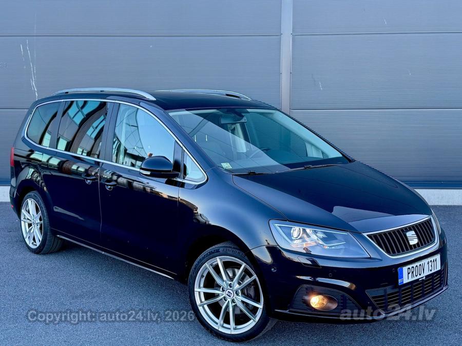 Melns SEAT Alhambra 2015 Tallina, ar dzinēja tilpumu 2.00 L un nobraukumu 0 tūkst. km par 9399 €, foto 1 vietnē AUTOMOTO.COM.LV