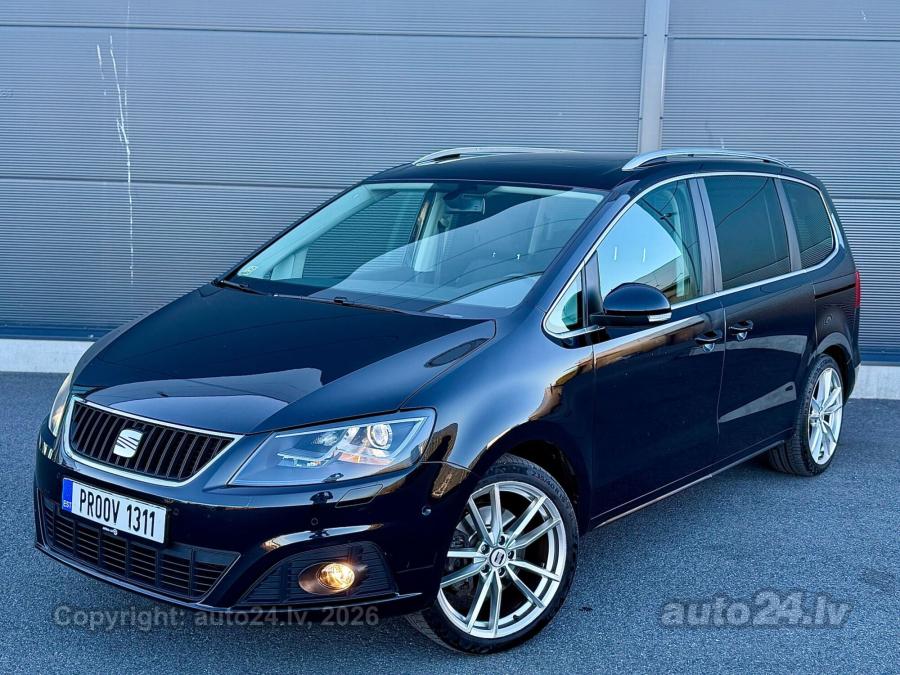Melns SEAT Alhambra 2015 Tallina, ar dzinēja tilpumu 2.00 L un nobraukumu 0 tūkst. km par 9399 €, foto 3 vietnē AUTOMOTO.COM.LV