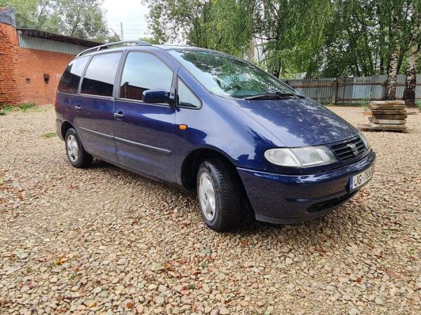 Blue SEAT Alhambra 1999 in Riga, with an engine capacity of 1.90 L and mileage of 245 thousand km for 1100 €, photo 3 on AUTOMOTO.COM.LV