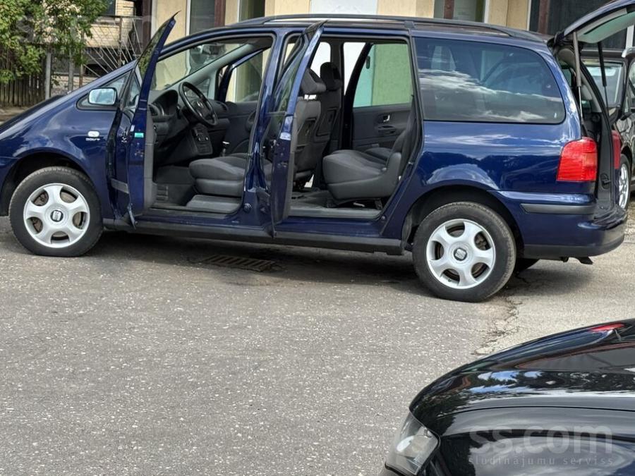 Zils SEAT Alhambra 2007 Rīga, ar dzinēja tilpumu 1.80 L un nobraukumu 198 tūkst. km par 4150 €, foto 3 vietnē AUTOMOTO.COM.LV