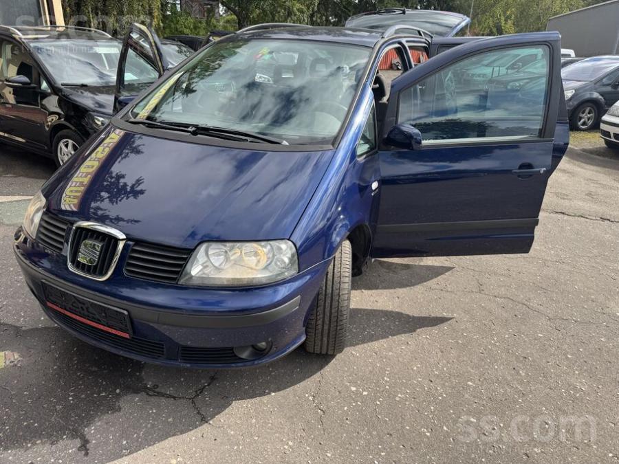 Zils SEAT Alhambra 2007 Rīga, ar dzinēja tilpumu 1.80 L un nobraukumu 198 tūkst. km par 4150 €, foto 9 vietnē AUTOMOTO.COM.LV