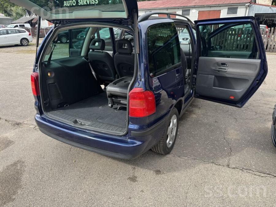 Zils SEAT Alhambra 2007 Rīga, ar dzinēja tilpumu 1.80 L un nobraukumu 198 tūkst. km par 4150 €, foto 12 vietnē AUTOMOTO.COM.LV